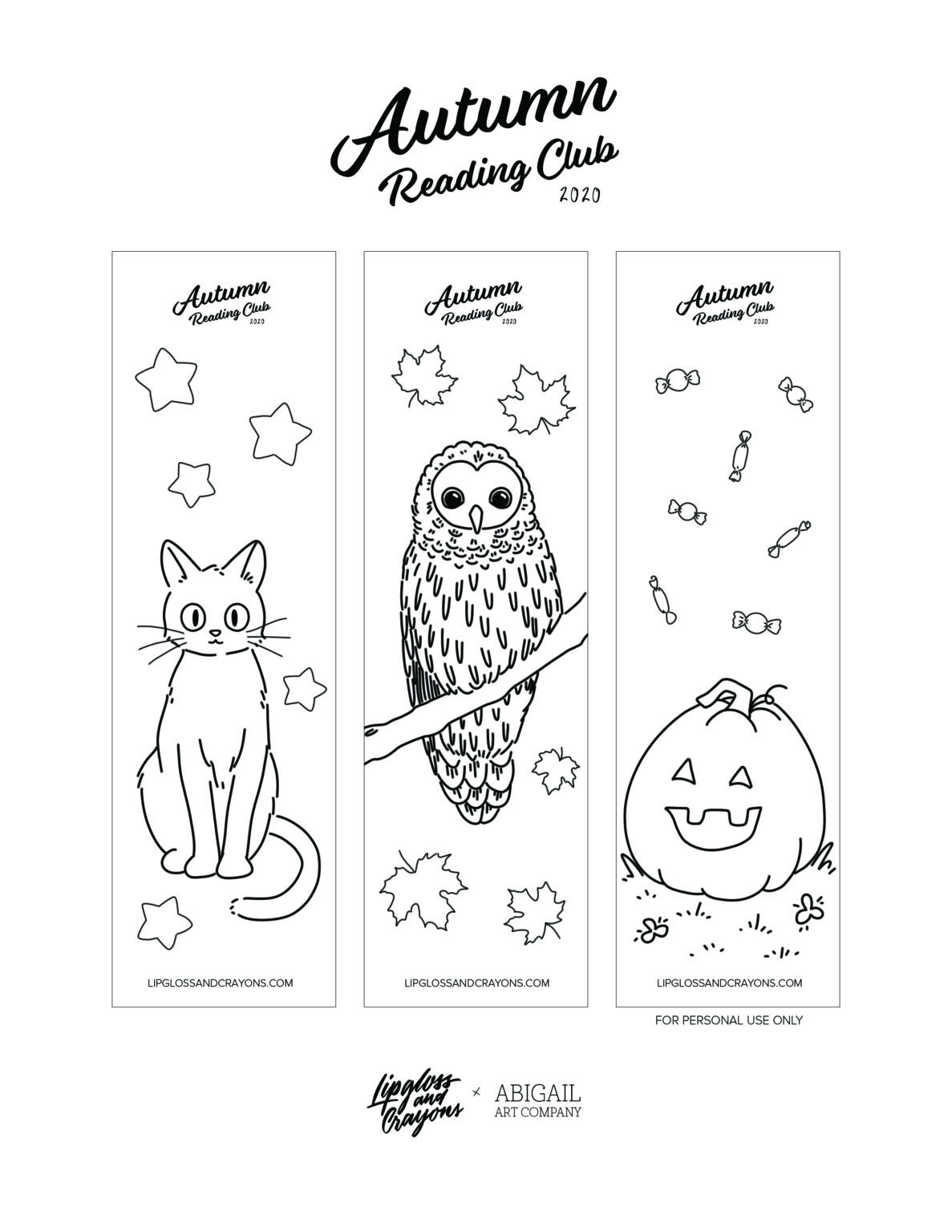 Reading Club: Our Fall Reading Log For Kids - Lipgloss and Crayons