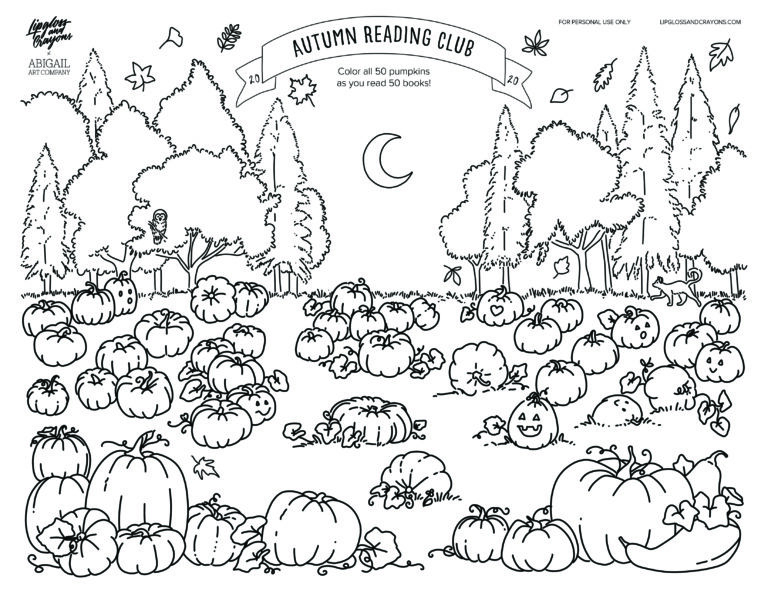 Reading Club: Our Fall Reading Log For Kids - Lipgloss and Crayons